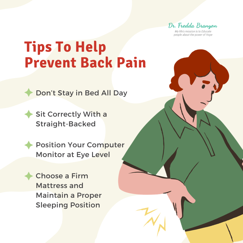 Ways to Prevent Back Pain at Work