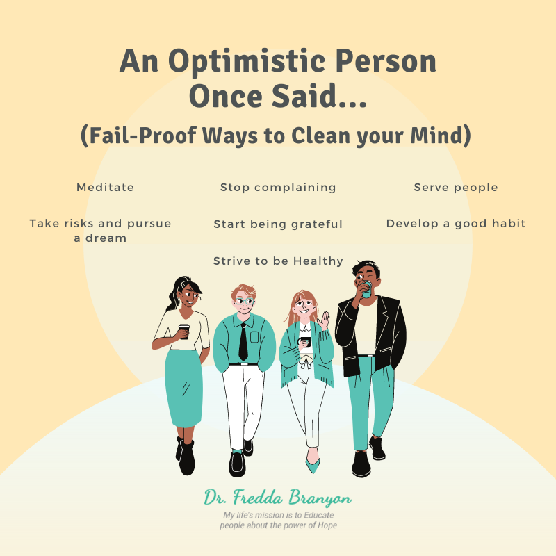 7 Fail-Proof Ways to Spring Clean your Mind | Dr. Fredda Branyon