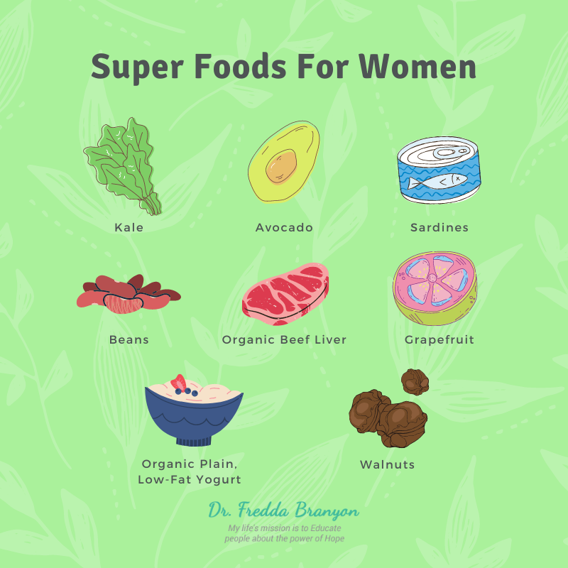 Super Foods For Women | Dr. Fredda Branyon