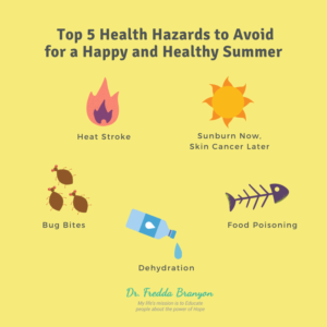 Top 5 Health Hazards to Avoid for a Happy and Healthy Summer | Dr ...