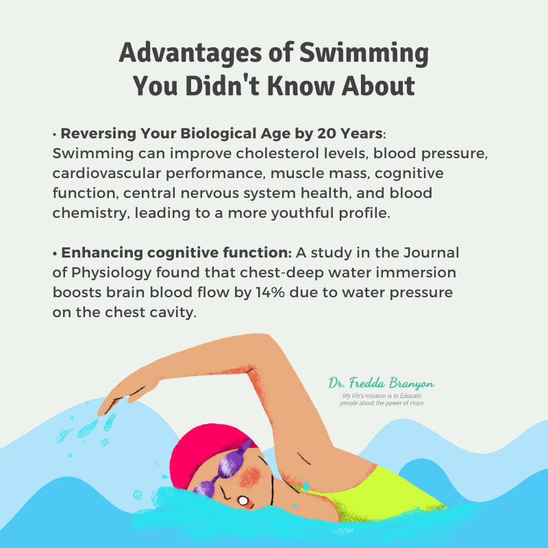 Just Keep Swimming, Says Health Experts | Dr. Fredda Branyon