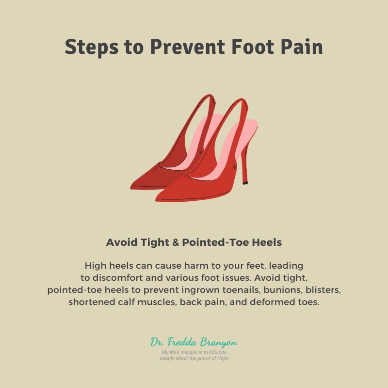 Preventing Foot Pain | Dr. Fredda Branyon